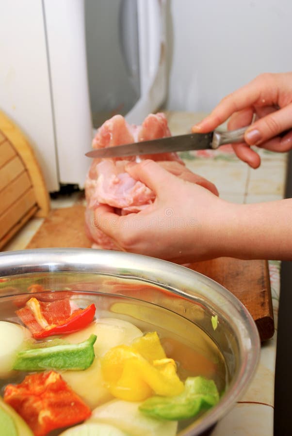 Making dim sum stock photo. Image of chinese, meat, cooking - 9601892