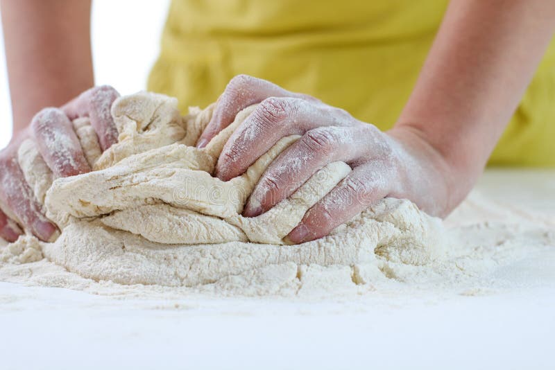 Making Dough stock image. Image of handmade, ingredient - 53897733