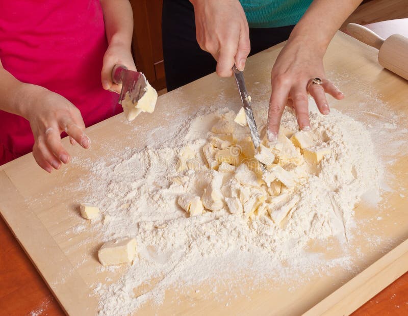 Making the dough stock photo. Image of delicious, jobs - 48255290