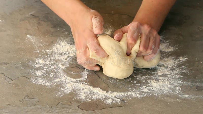 Making dough for pizza stock footage. Video of ingredient - 50021254