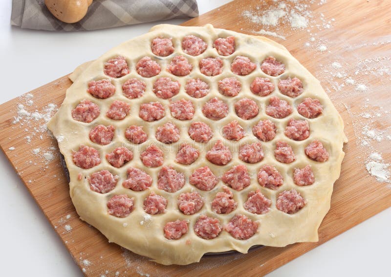 Making dumplings stock image. Image of making, cooking - 54423747