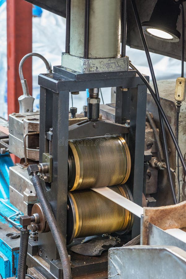 Making of electric cable stock image. Image of energy - 214951953