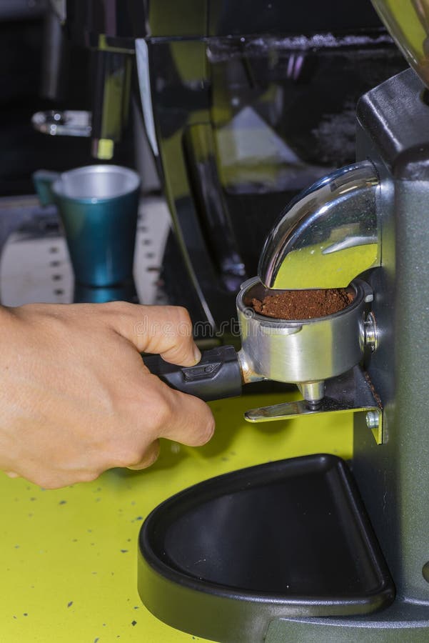 Expresso coffee. stock image. Image of coffee, making - 179134327