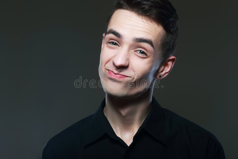 Making face doubt stock photo. Image of frustration, depression - 72509040