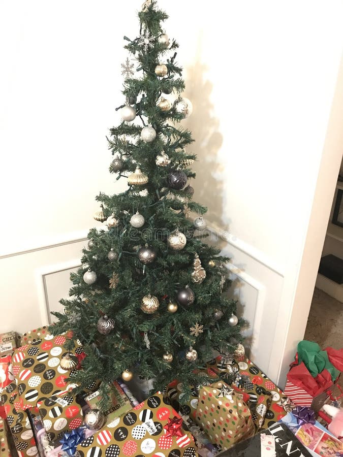 Sad little Christmas tree stock image. Image of making - 104805909