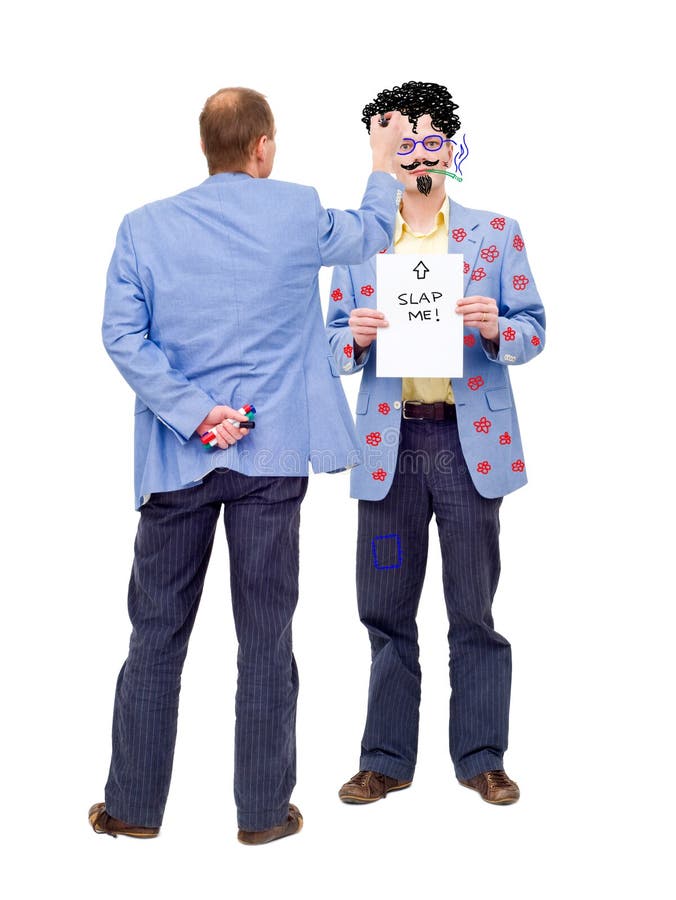 Making fun out of yourself stock photo. Image of conduct - 8109946