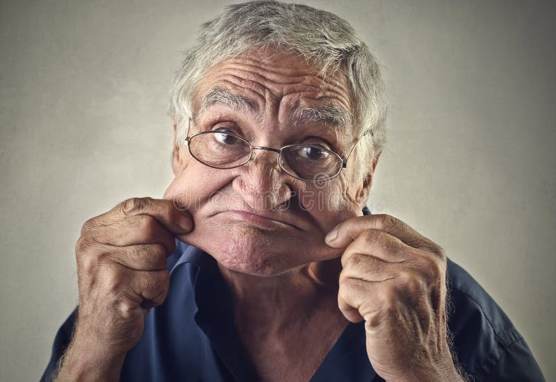 Making funny jokes stock photo. Image of disdain, portrait - 63586102