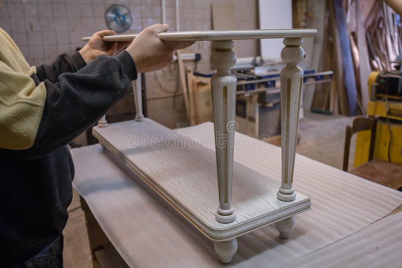 Making Furniture from Wood. Work Carpenter Stock Photo - Image of house ...