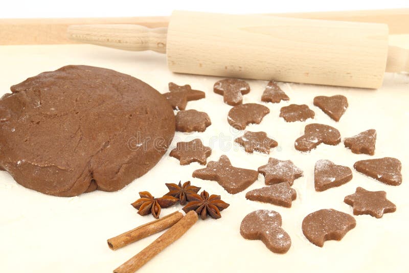 Making gingerbread stock photo. Image of food, board - 28796326