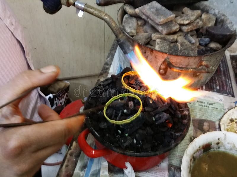 Making gold stock image. Image of method, making, karat - 50801755