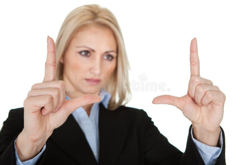 Making a hand frame stock image. Image of look, creativity - 23081261