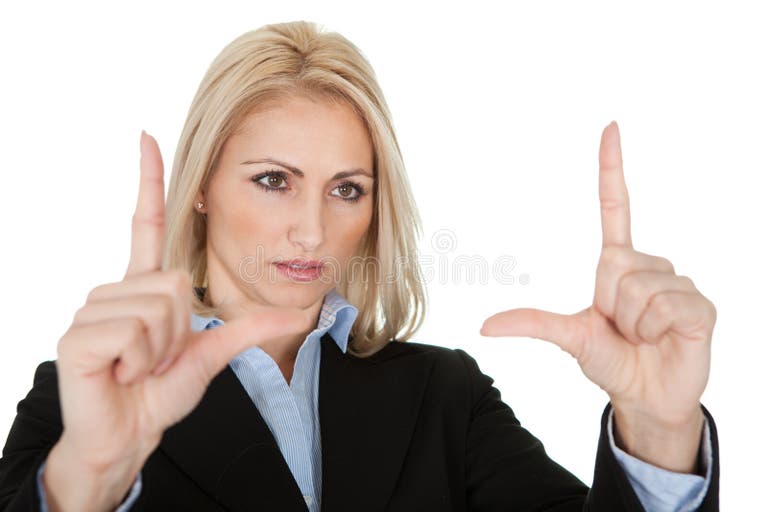 Making a hand frame stock image. Image of focus, looking - 23081263