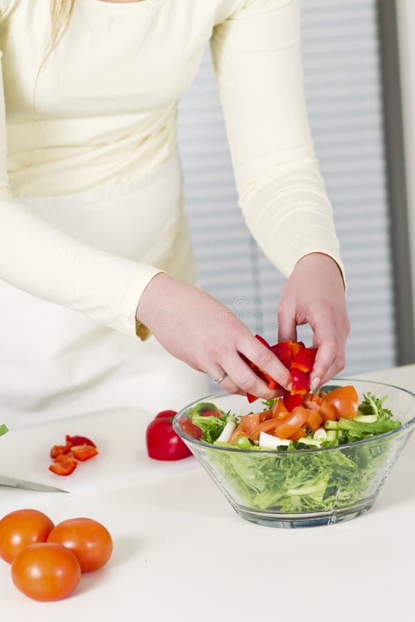 Making Healthy Food stock photo. Image of 2530, onion - 29639174