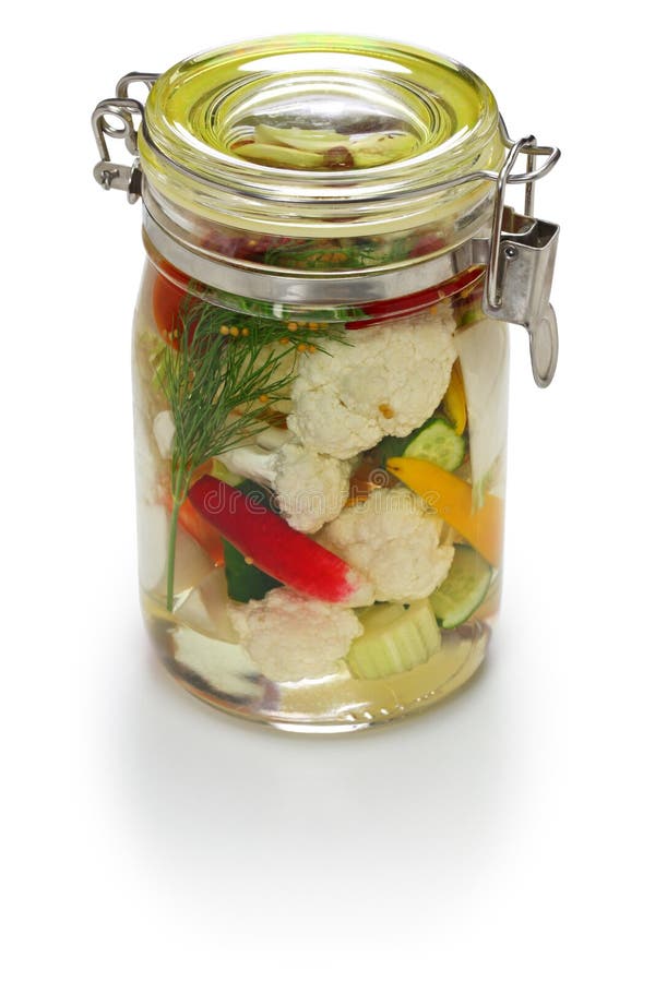 Vegetable Pickles Dishes in Restaurant Stock Photo - Image of delicious ...