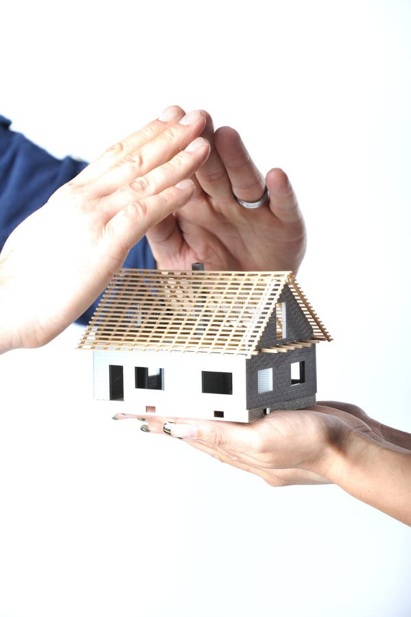 Making a house stock image. Image of building, bank, hand - 22403335