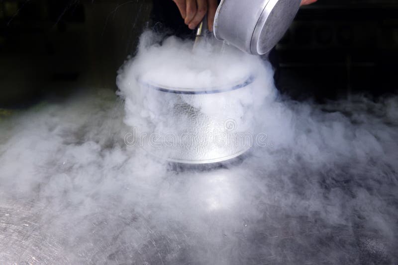 Liquid Nitrogen stock photo. Image of nature, chemical - 14418754