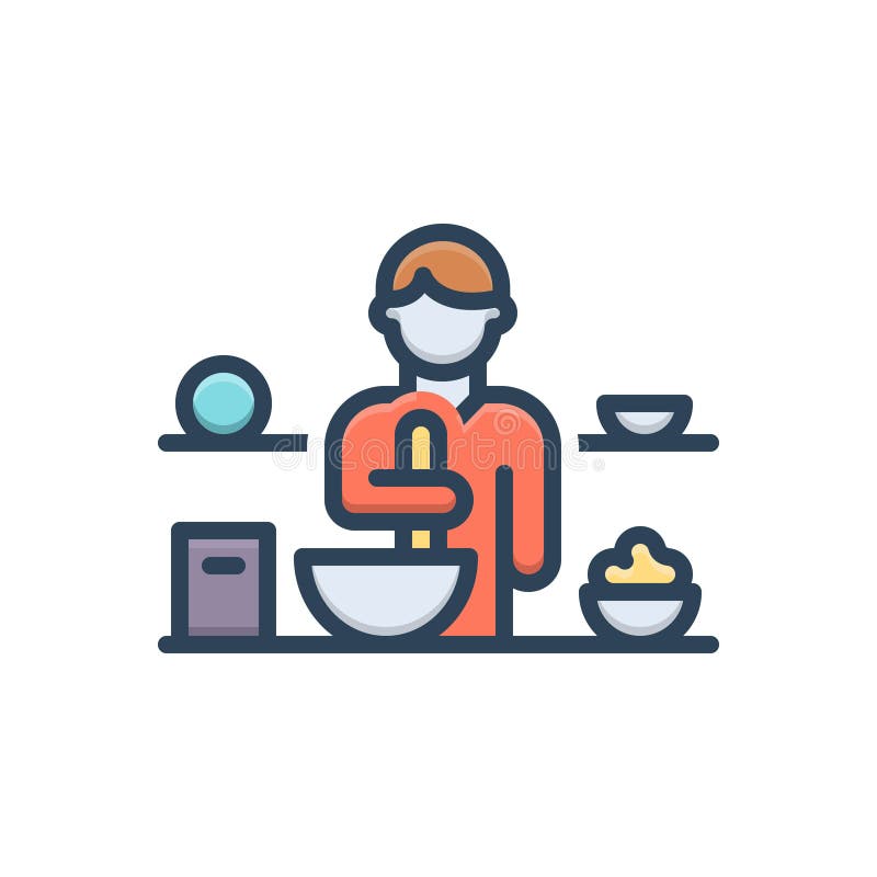 Color Illustration Icon for Making, Manufacture and Construction Stock ...