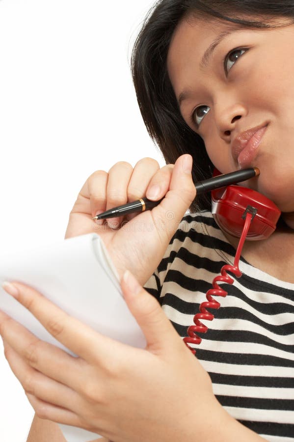 Making A List Picture. Image: 3389763