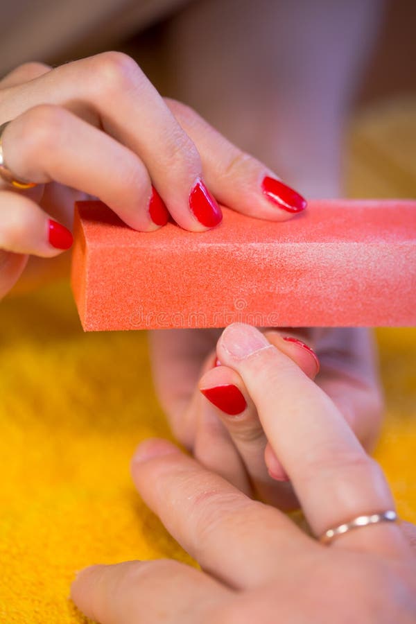 Making a manicure stock photo. Image of manicure, closeup - 31066758