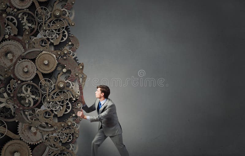 Making mechanism work stock photo. Image of progress - 57780178