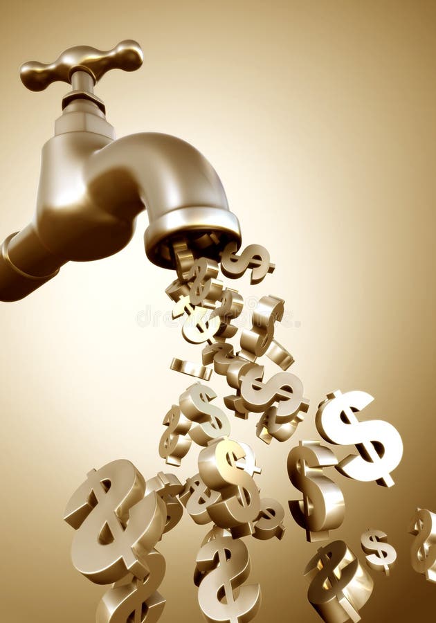 Making money stock illustration. Illustration of saving - 10270366