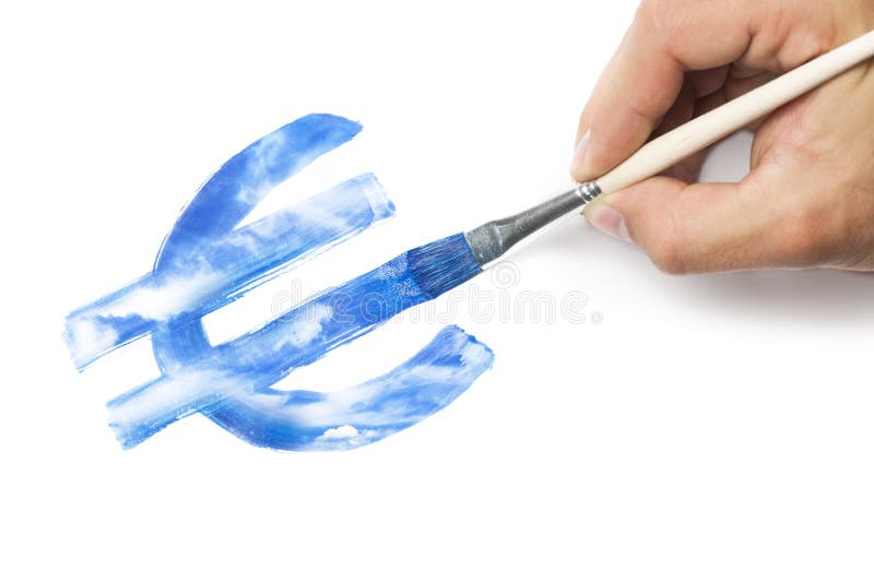 Making money stock image. Image of easy, euro, savings - 10391833