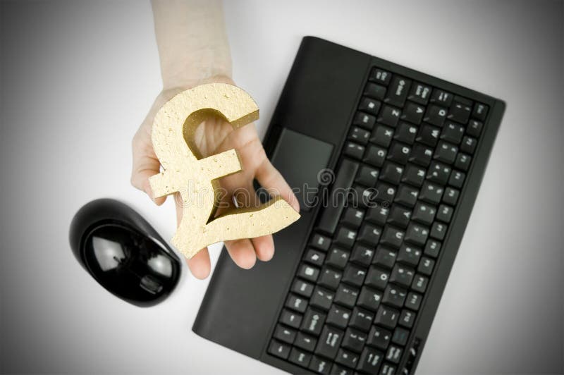 Making money stock image. Image of business, keyboard - 23353955
