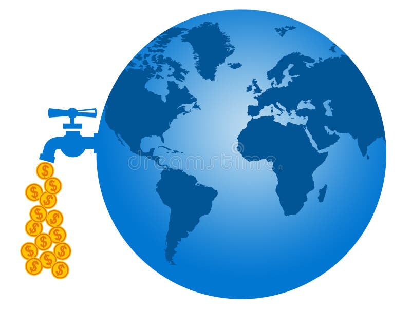 Earth exploitation stock illustration. Illustration of life - 92604326