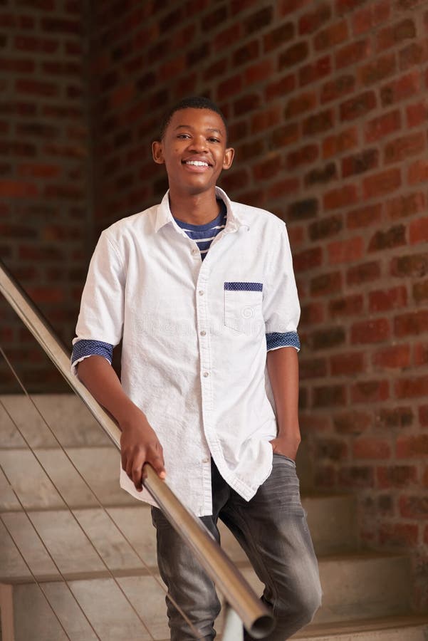 Making the Most of Student Life. Portrait of a University Student on ...