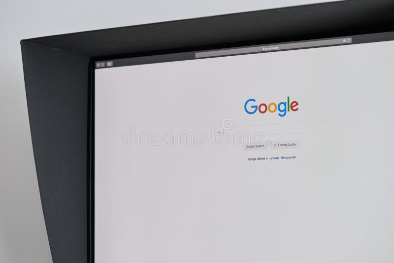 Making New Search in Google Browser Editorial Stock Photo - Image of ...