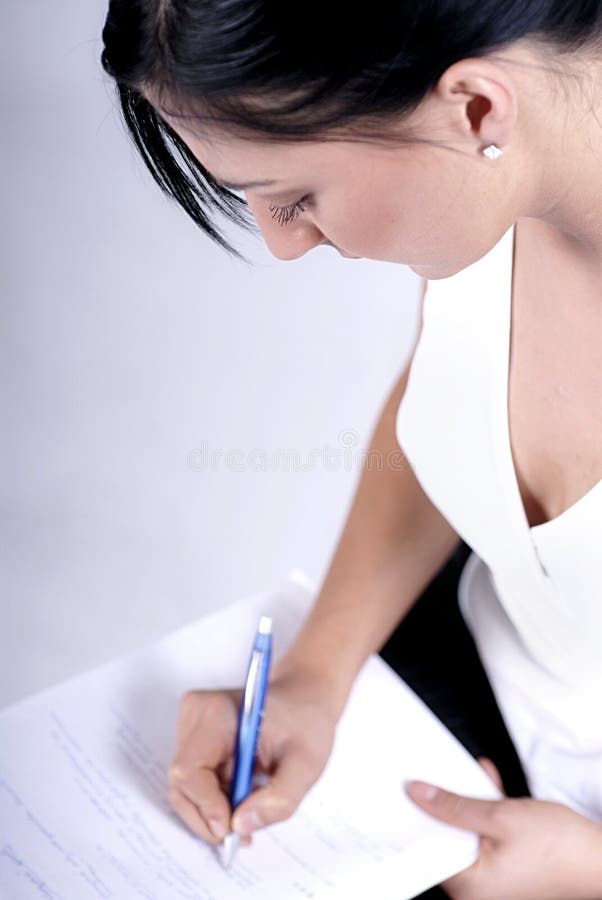 Making a notes stock photo. Image of adults, adult, success - 1634506