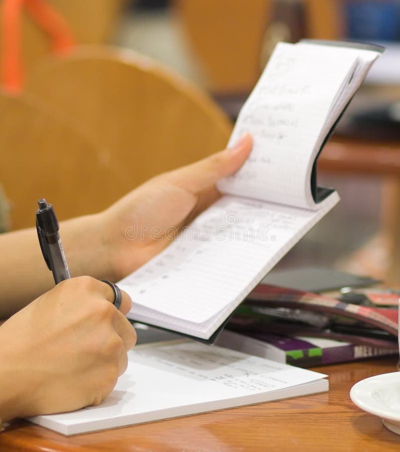 Making Notes stock image. Image of copy, symbols, notes - 6781705