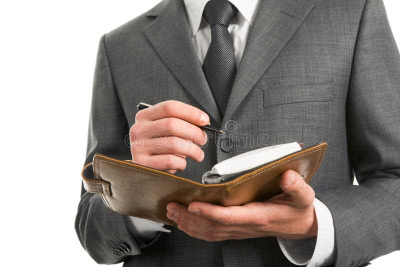 Making notes stock image. Image of closeup, note, congress - 9727299