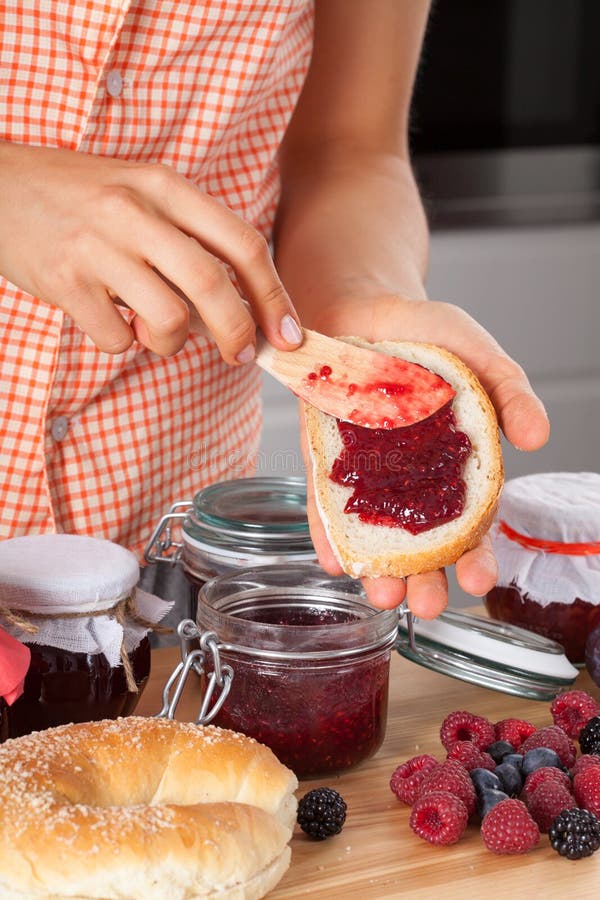 Making Nutritious Breakfast Stock Image - Image of ingredient ...