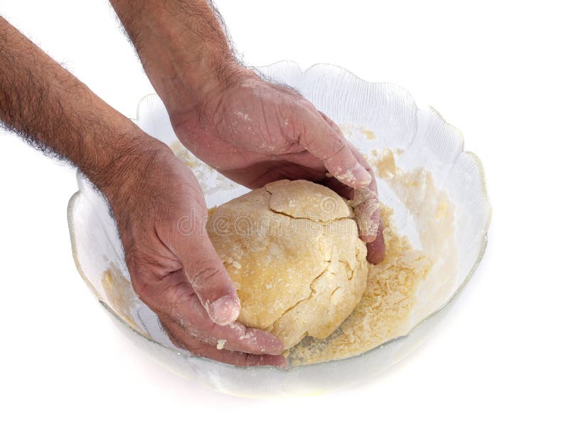 Making a pastry stock photo. Image of pasta, preparation - 43858398