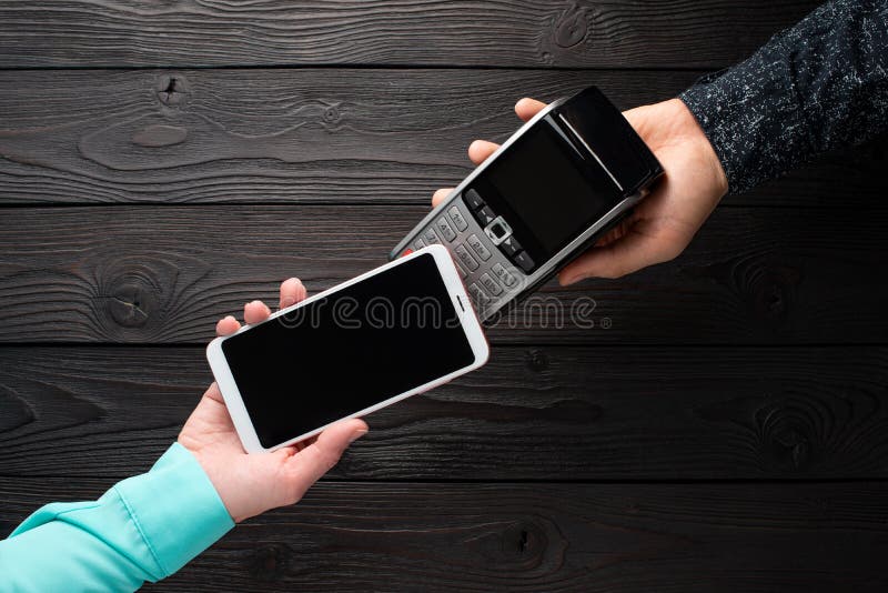 Making a Payment Via a Phone and a Payment Terminal Using NFC ...