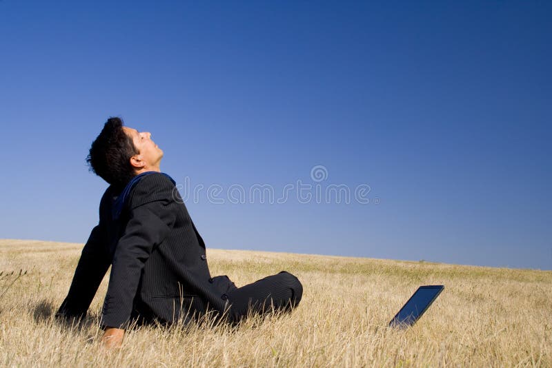 Making peace with nature stock photo. Image of attractive - 3104688