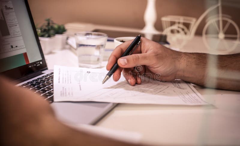 Making plan. stock photo. Image of economy, focus, company - 129363970