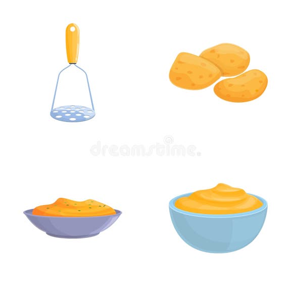 Mashed Potato Cartoon Stock Illustrations – 540 Mashed Potato Cartoon ...
