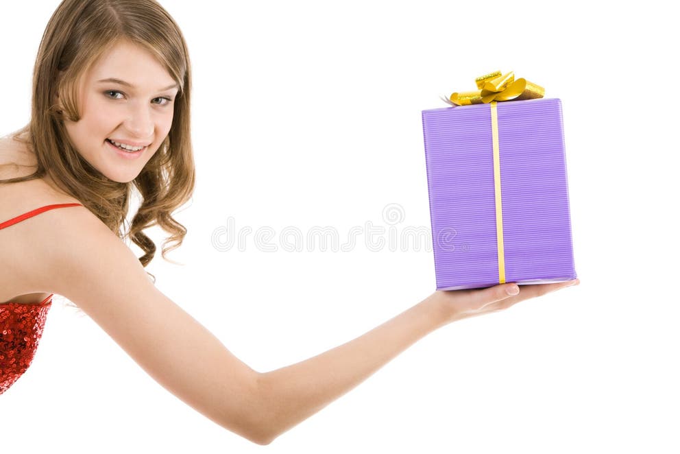 Making a present stock photo. Image of pack, birthday - 6558728