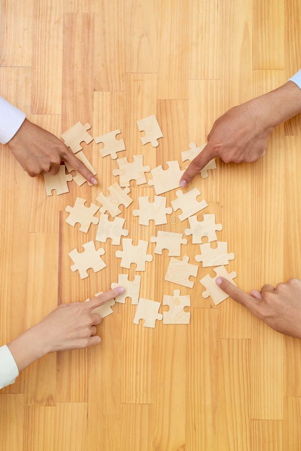 Making puzzle stock image. Image of group, strategy, coworker - 95604083