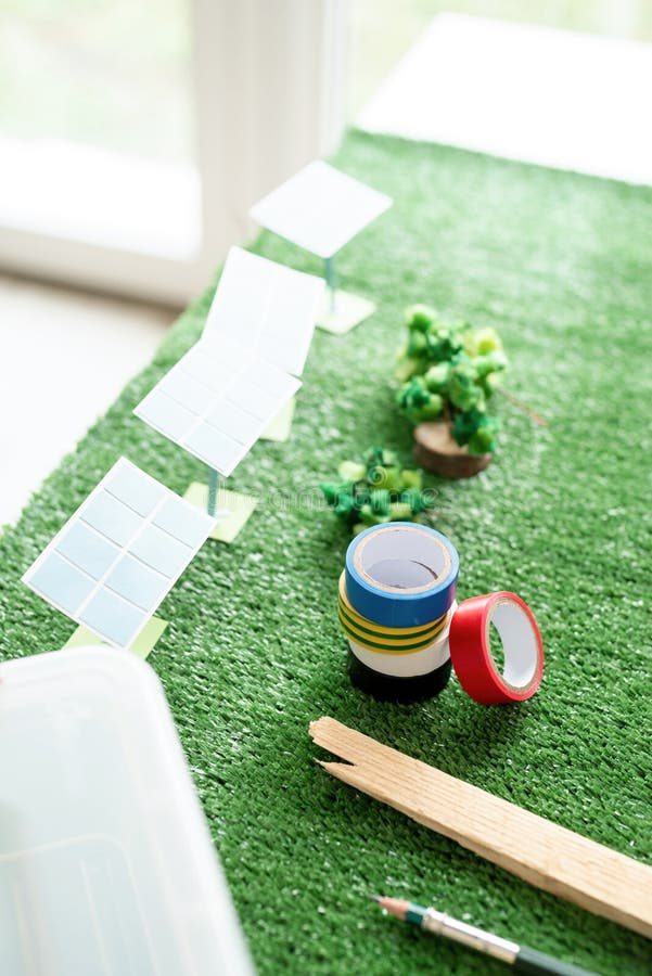 Making Renewable Energy Project Stock Image - Image of energy, green ...