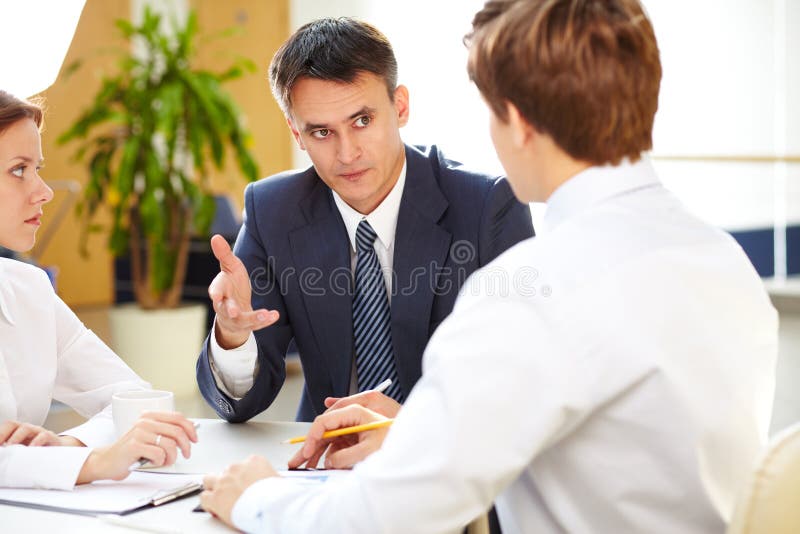 Making report stock photo. Image of employment, asking - 24515266