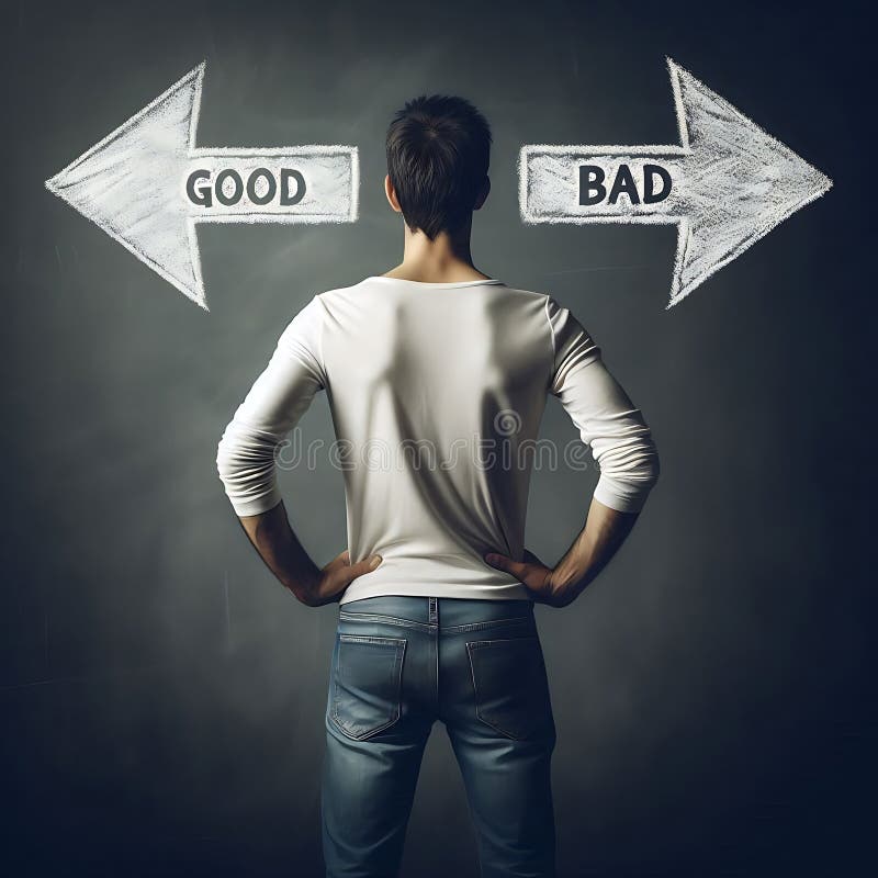 Making the Right Call: Good Vs. Bad Choices in Business Ethics Stock ...