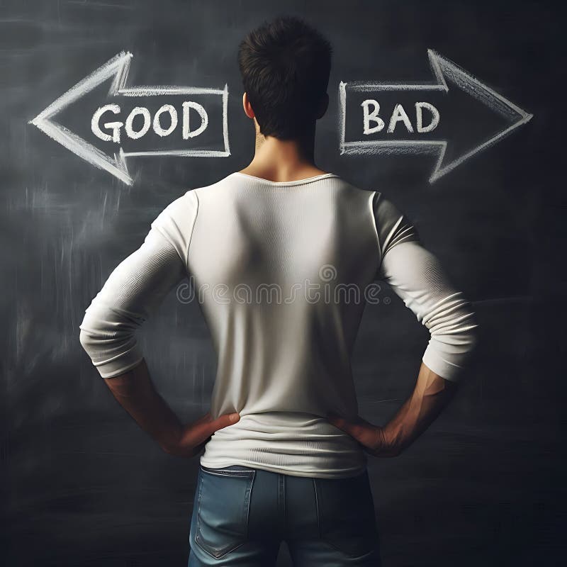 Making the Right Call: Good Vs. Bad Choices in Business Ethics Stock ...