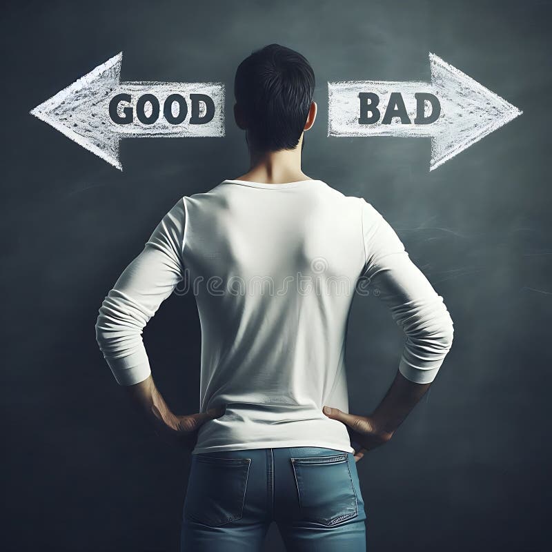 Making the Right Call: Good Vs. Bad Choices in Business Ethics Stock ...