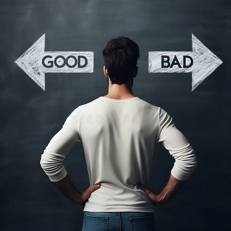 Making the Right Call: Good Vs. Bad Choices in Business Ethics Stock ...