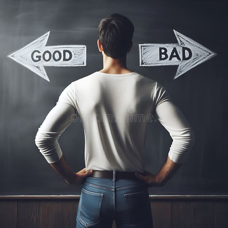 Making the Right Call: Good Vs. Bad Choices in Business Ethics Stock ...