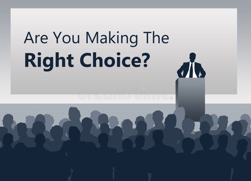 The Right Choice Open Door New Opportunity Choose Path Stock ...