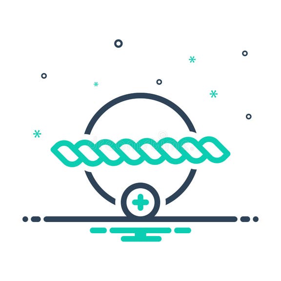 Mix Icon for Making Rope, Making and Strand Stock Vector - Illustration ...